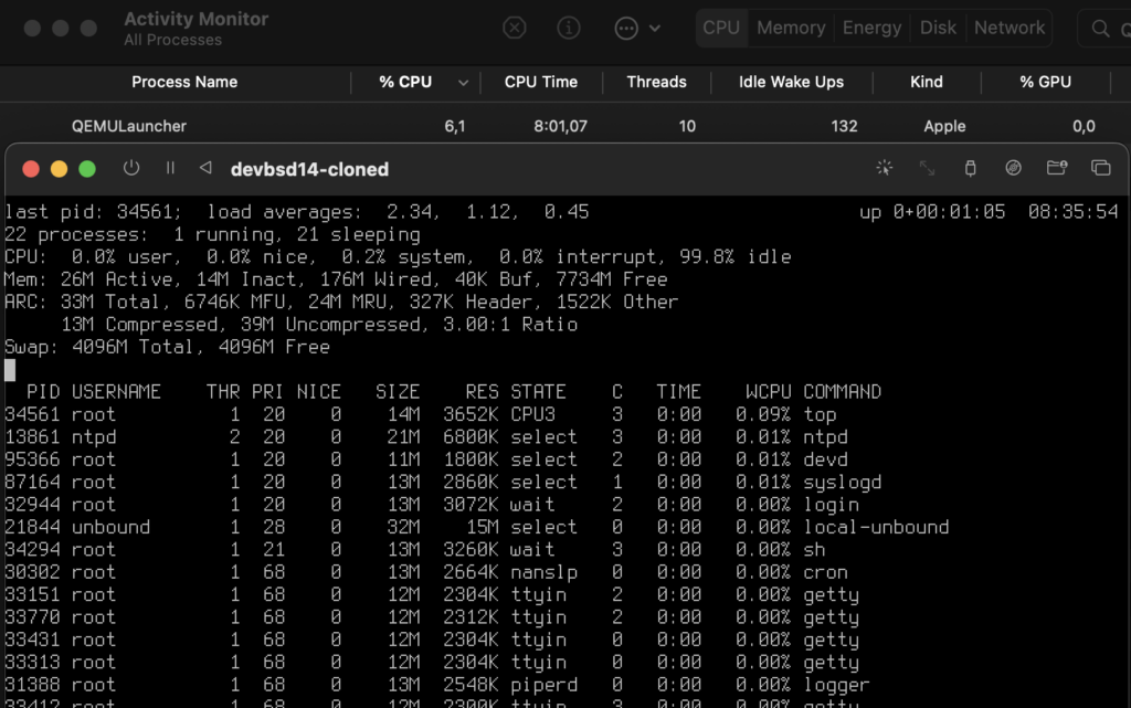 Running arm64.aarch64 FreeBSD on QEMU/UTM.app on Apple Silicon | Antranig Vartanian